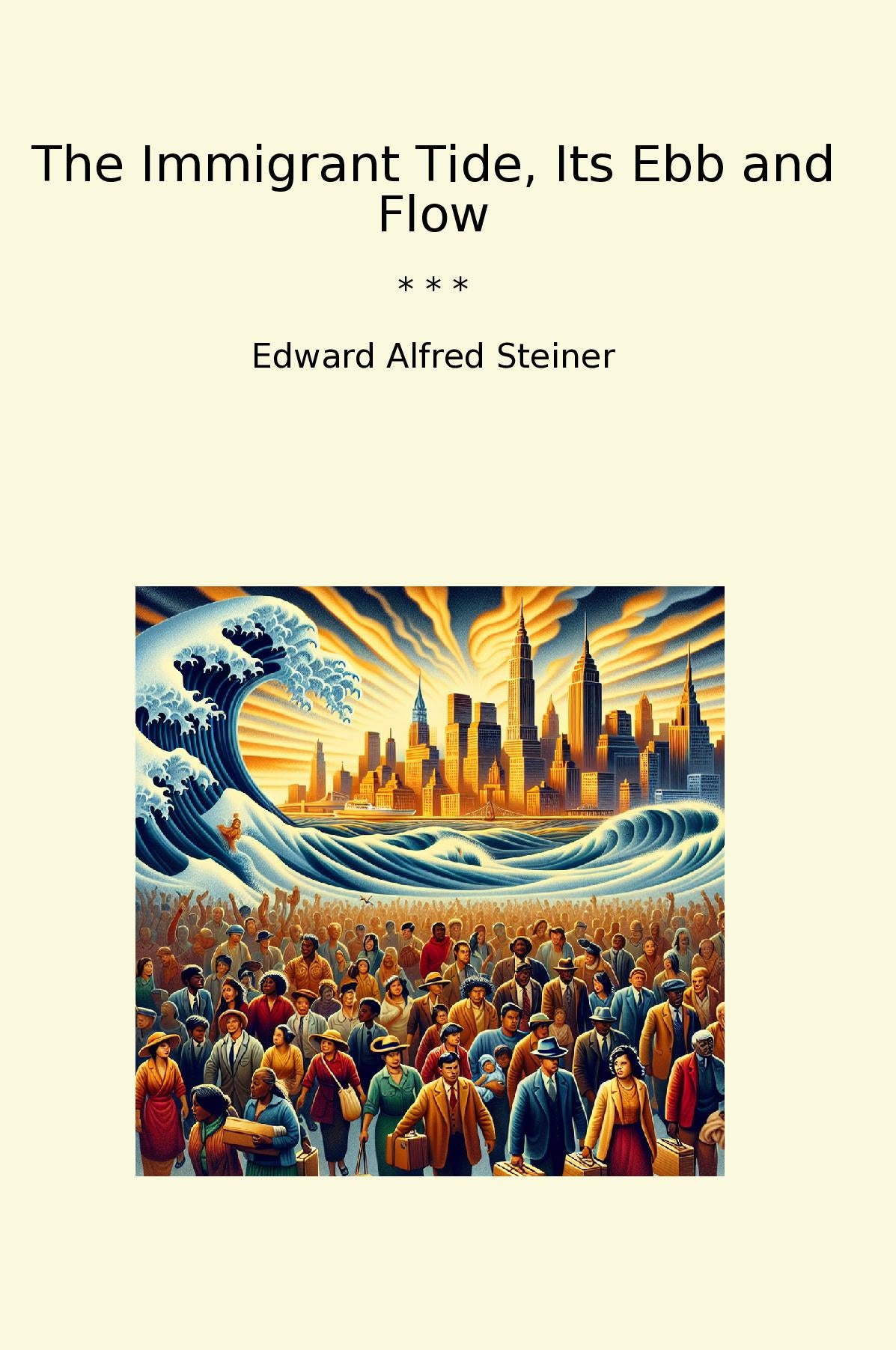 The Immigrant Tide, Its Ebb and Flow