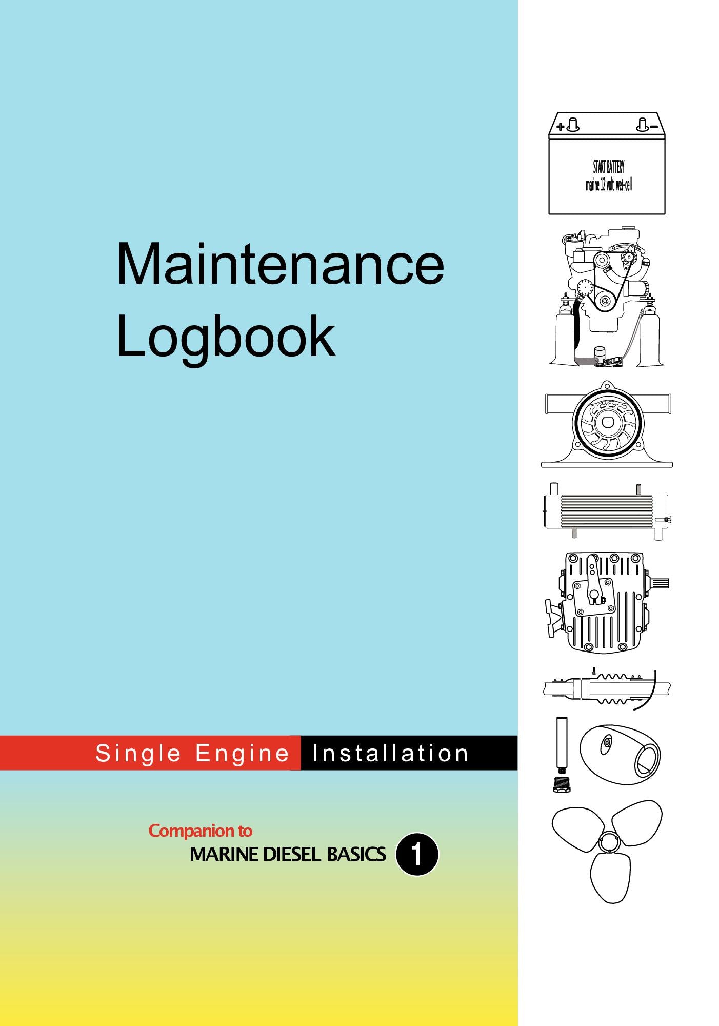 Maintenance Logbook - value-added logbook for single engine installati